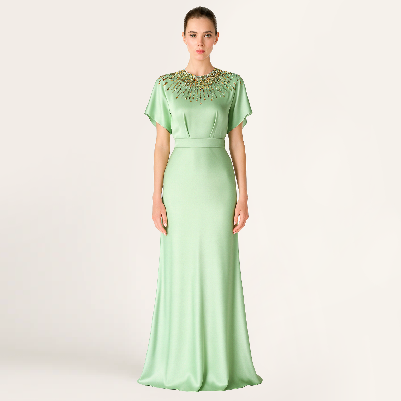 Seraphina Satin Gown